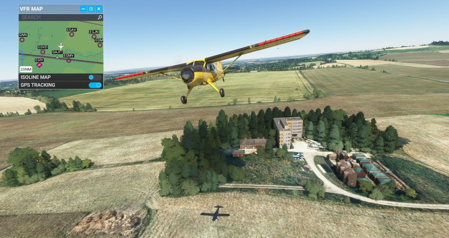 Chalked Up (Wandering Wessex in an FS2020 Beaver) – Tally-Ho Corner