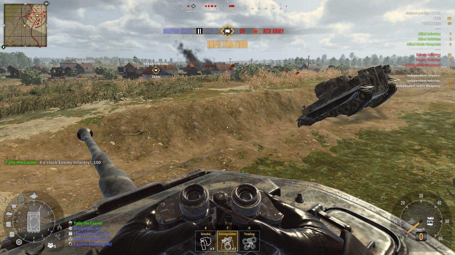 Win action-packed Panzer sim Tank Squad – Tally-Ho Corner