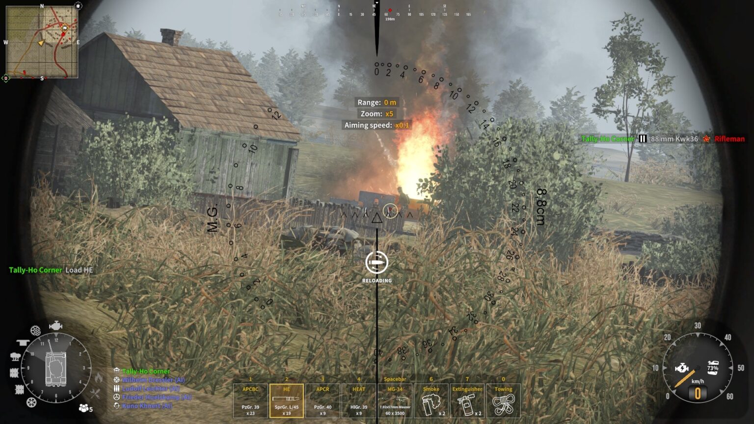Tim’s take on Tank Squad – Tally-Ho Corner